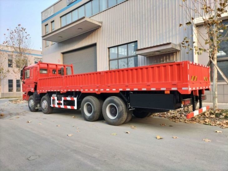 Euro II roux SHACMAN F3000 camion de 8x4 430 chevaux camion à bascule